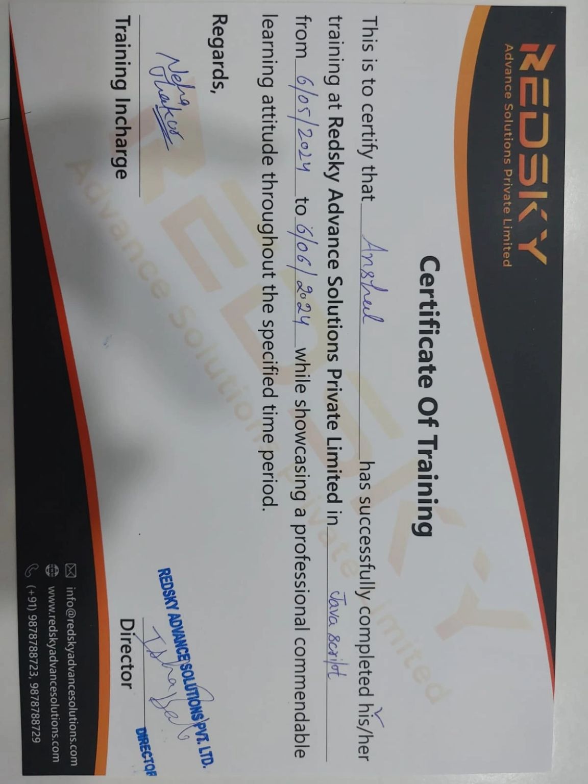 Anshul Thakur posted on LinkedIn Anshul Thakur posted on LinkedIn