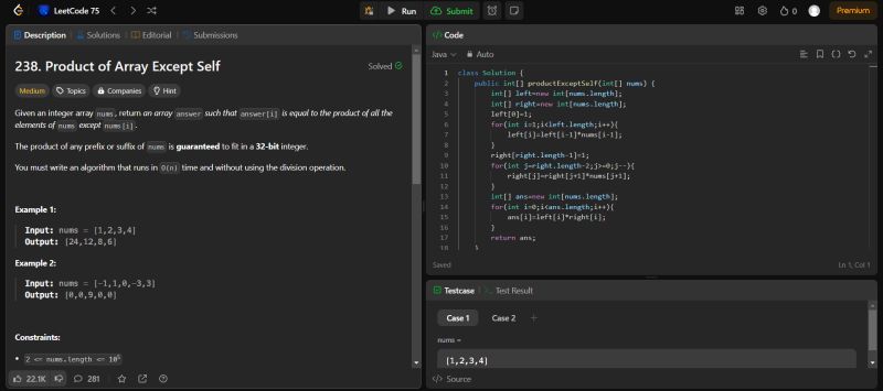 Palak Katara on LinkedIn: DAY 3/75 : LeetCode Today question solved on ... Palak Katara on LinkedIn: DAY 3/75 : LeetCode Today question solved on ...