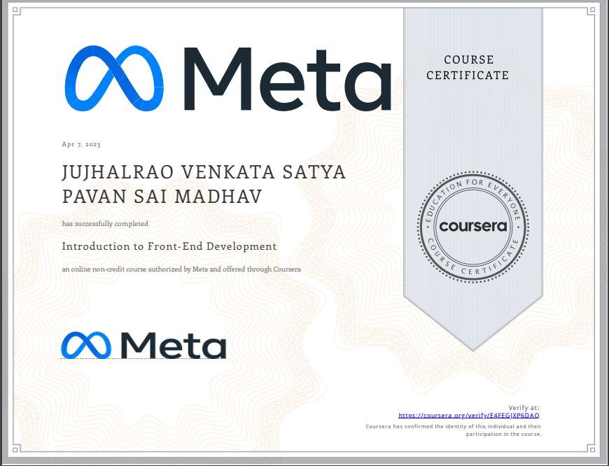 JUJHALRAO VENKATA SATYA PAVAN SAI MADHAV on LinkedIn: #html5 #css3 # ... JUJHALRAO VENKATA SATYA PAVAN SAI MADHAV on LinkedIn: #html5 #css3 # ...