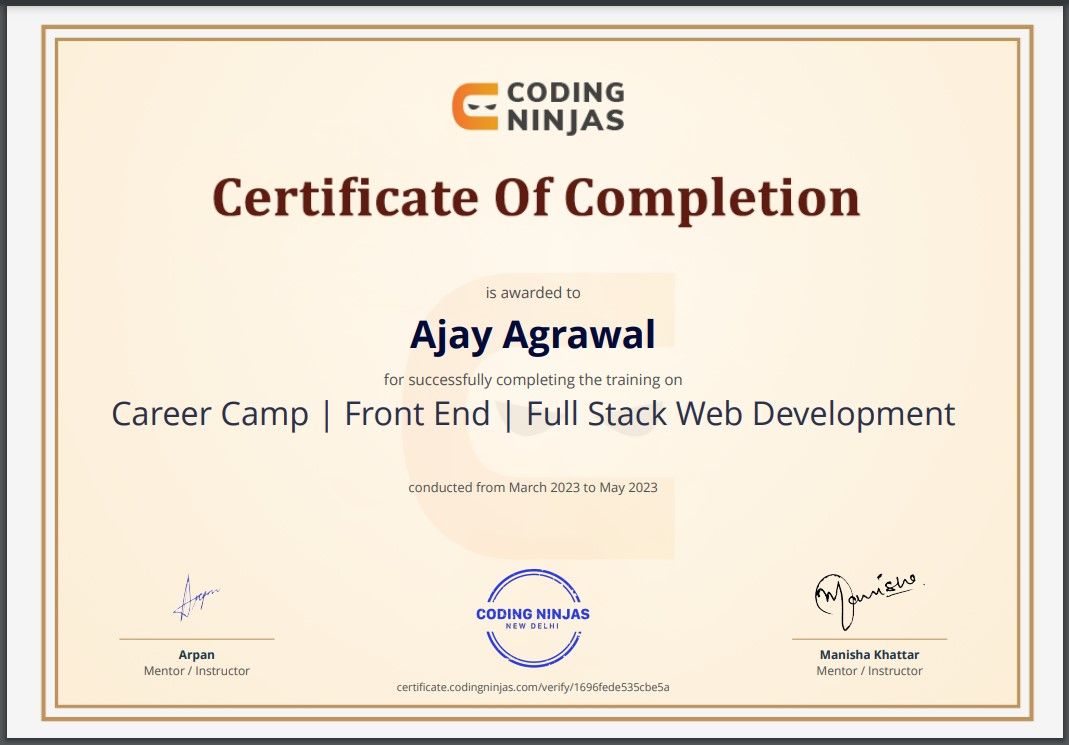 Ajay Agrawal on LinkedIn: #connections #coding #frontend #share #career ... Ajay Agrawal on LinkedIn: #connections #coding #frontend #share #career ...