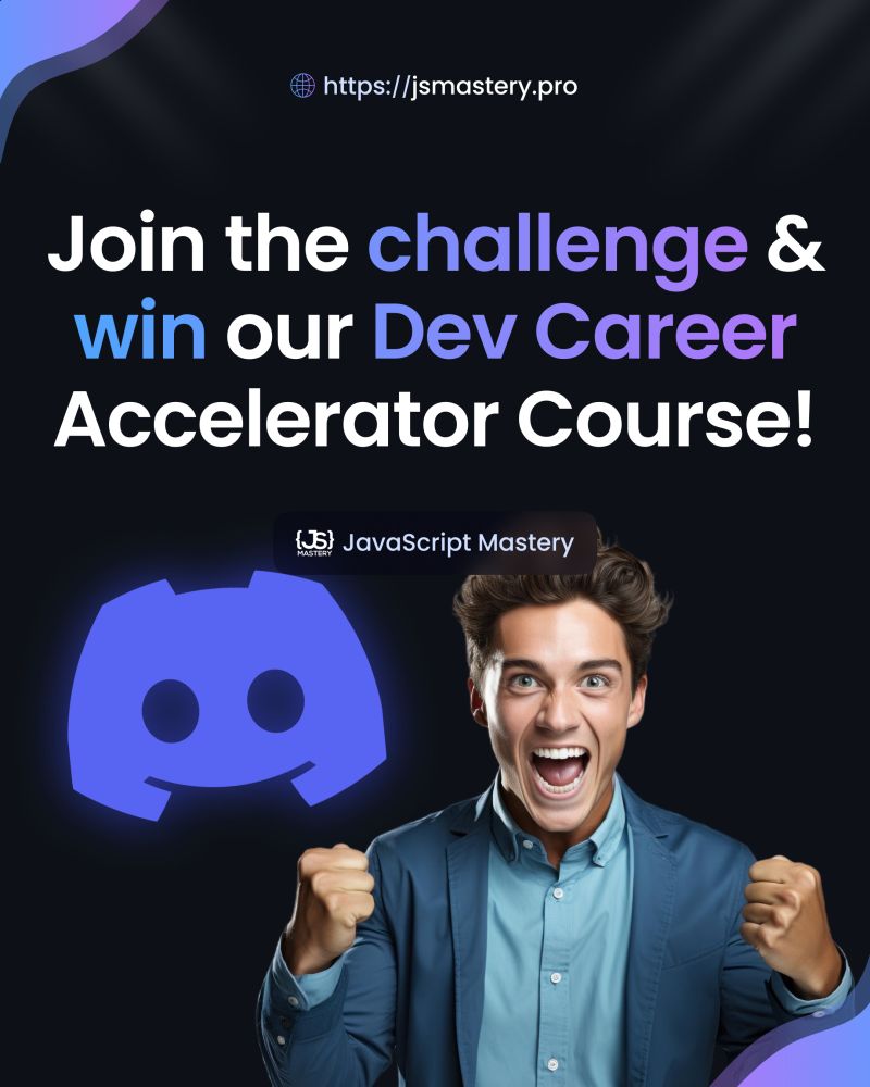 JavaScript Mastery on LinkedIn: #nextjs #codingchallenge #webdeveloper ... JavaScript Mastery on LinkedIn: #nextjs #codingchallenge #webdeveloper ...