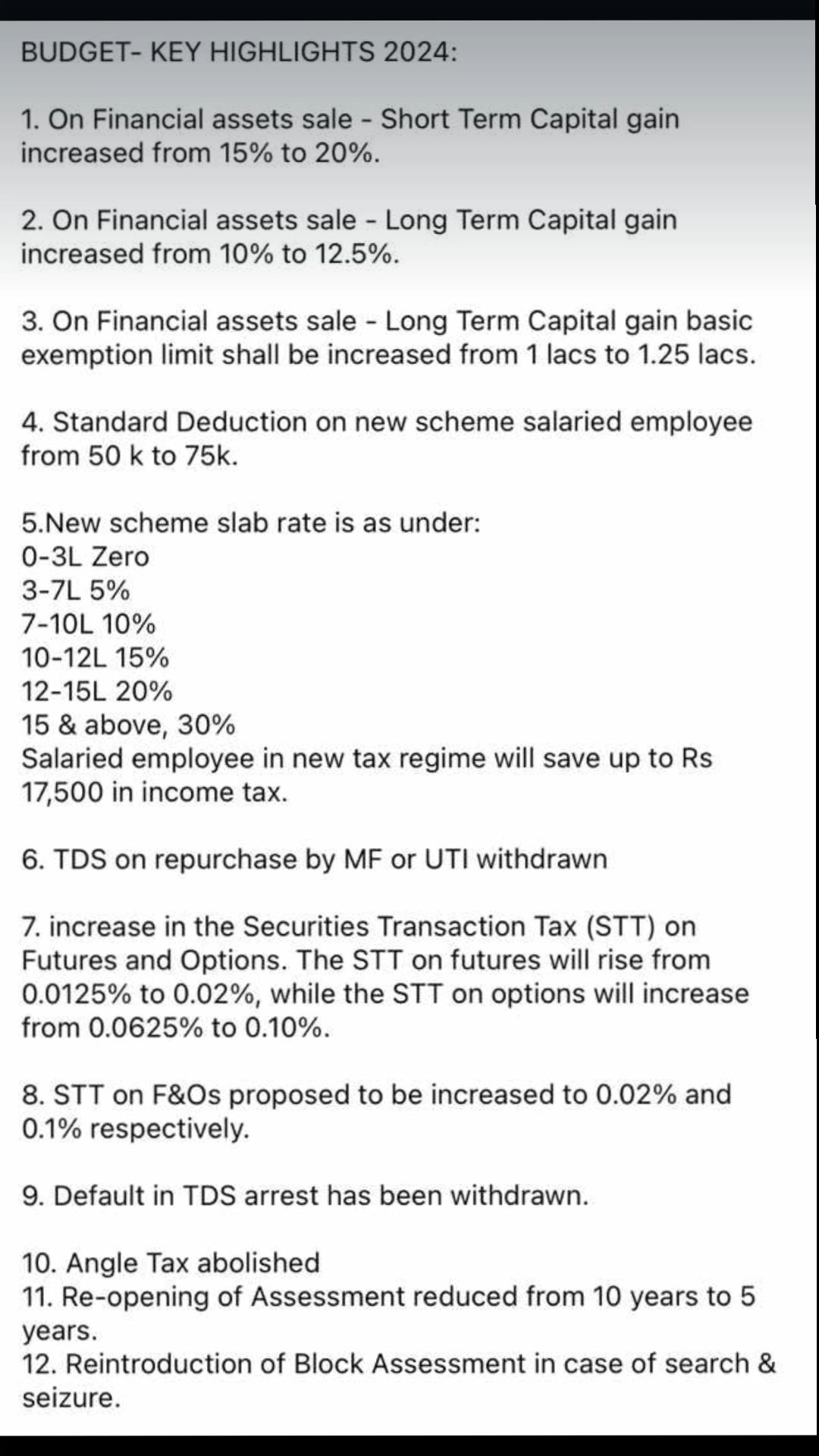 Minal Gupta on LinkedIn: KEY HIGHLIGHTS OF BUDGET FOR 2024 .⏳ Many ... Minal Gupta on LinkedIn: KEY HIGHLIGHTS OF BUDGET FOR 2024 .⏳ Many ...