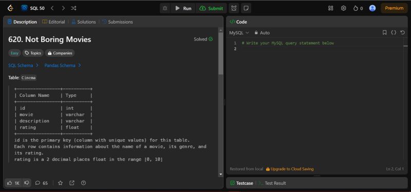Kamalesh K B on LinkedIn: #sql50 #learningtogether #learnsql #oraclesql ... Kamalesh K B on LinkedIn: #sql50 #learningtogether #learnsql #oraclesql ...
