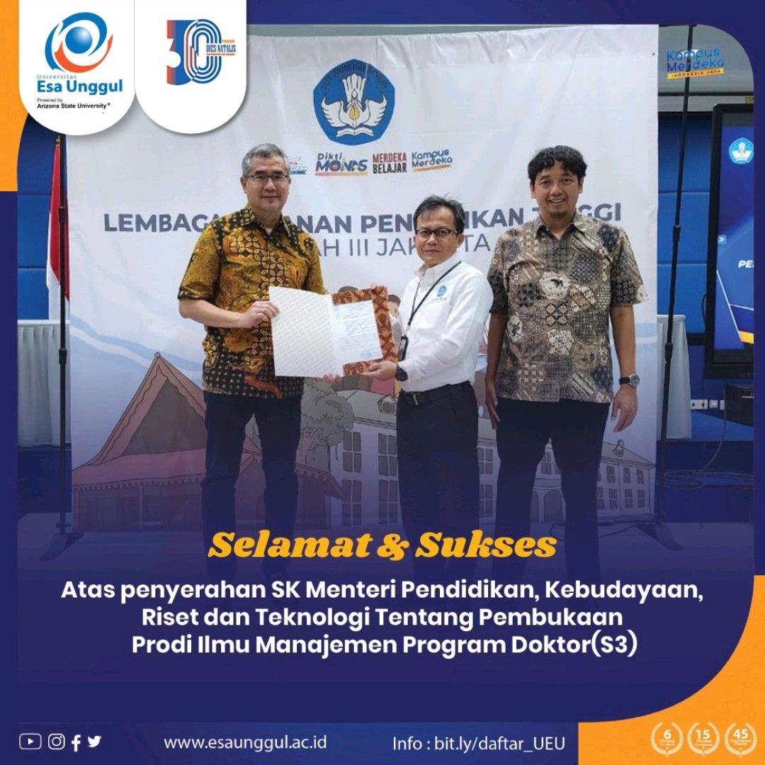 Universitas Esa Unggul on LinkedIn: Universitas Esa Unggul Membuka ... Universitas Esa Unggul on LinkedIn: Universitas Esa Unggul Membuka ...