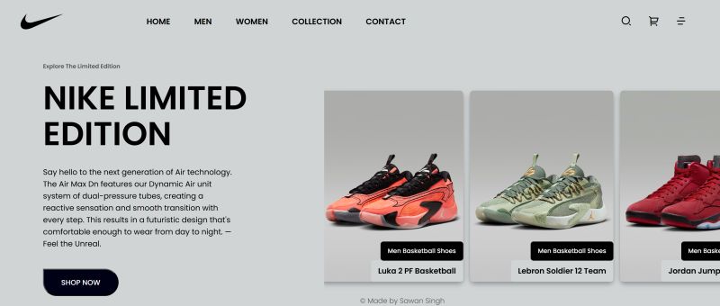 Sawan Singh on LinkedIn: #webdesign #uxui #ecommerce #nikeinspiration # ... Sawan Singh on LinkedIn: #webdesign #uxui #ecommerce #nikeinspiration # ...