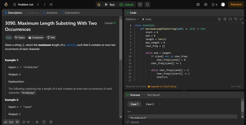 Day 3 of LeetCode challenge: Maximum Length Substring | Rakshanaa R ... Day 3 of LeetCode challenge: Maximum Length Substring | Rakshanaa R ...