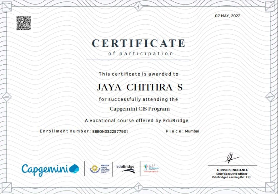 Jai Chithra on LinkedIn: I'm Jaya Chithra, raised in a financially ... Jai Chithra on LinkedIn: I'm Jaya Chithra, raised in a financially ...