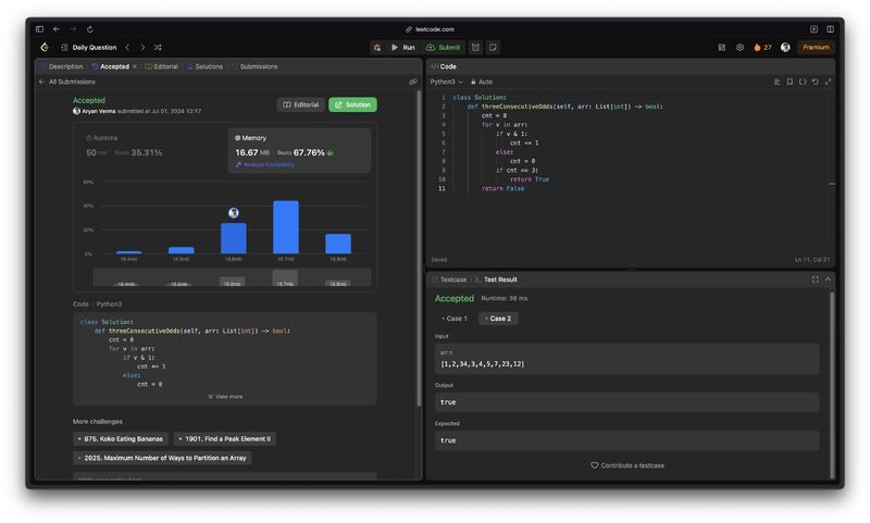 Aryan Verma on LinkedIn: #100daysofcoding #leetcode #dsa #coding # ... Aryan Verma on LinkedIn: #100daysofcoding #leetcode #dsa #coding # ...