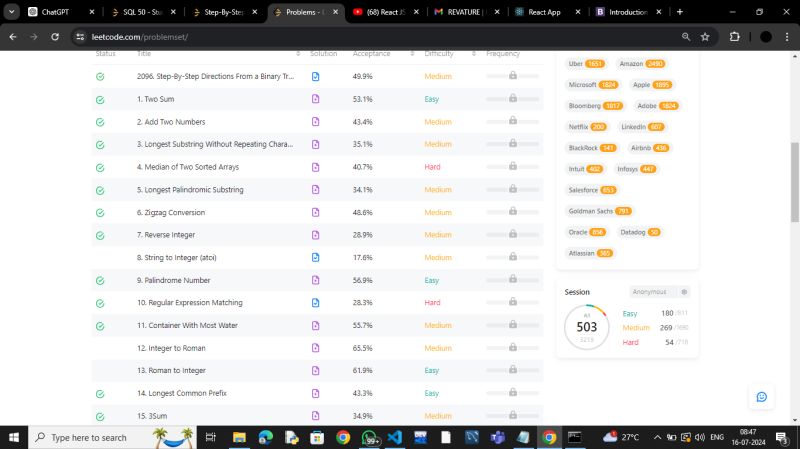 NAVEEN PATE on LinkedIn: #codingjourney #leetcode #milestone # ... NAVEEN PATE on LinkedIn: #codingjourney #leetcode #milestone # ...