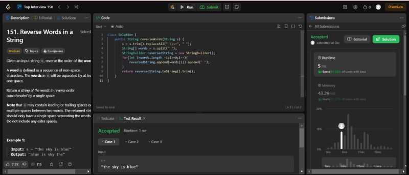 Aakash Tangudu on LinkedIn: #100daysofcode #leetcode #dsa #java ... Aakash Tangudu on LinkedIn: #100daysofcode #leetcode #dsa #java ...