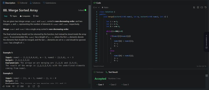 Reyansh kumar on LinkedIn: #100daysofcode #leetcodechallenge #codingjourney Reyansh kumar on LinkedIn: #100daysofcode #leetcodechallenge #codingjourney