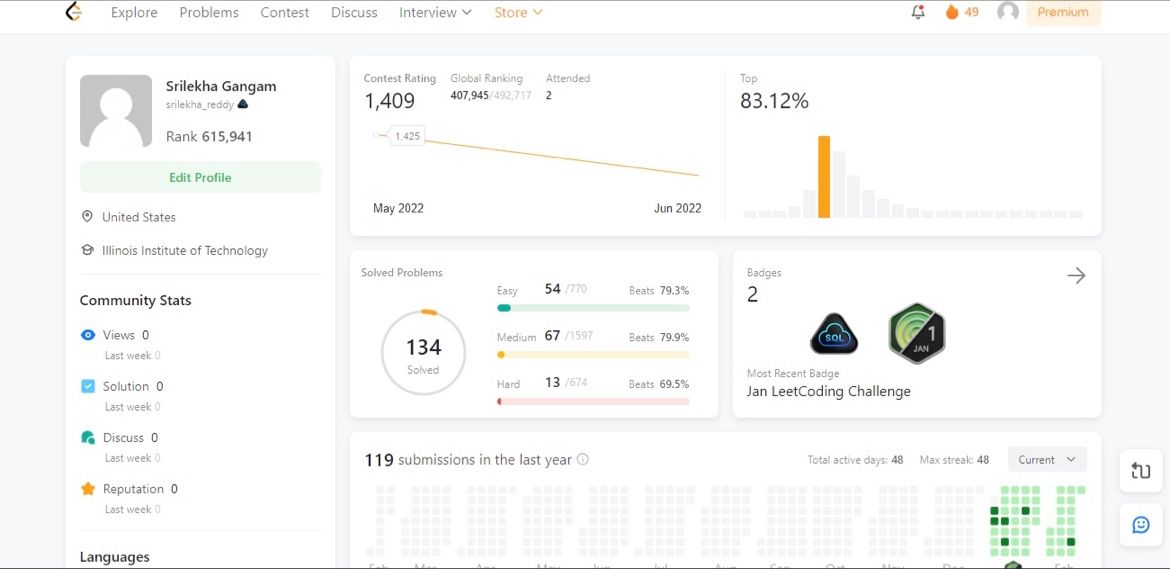 Srilekha Gangam on LinkedIn: #day48 #100daysofcodingchallenge #day # ... Srilekha Gangam on LinkedIn: #day48 #100daysofcodingchallenge #day # ...