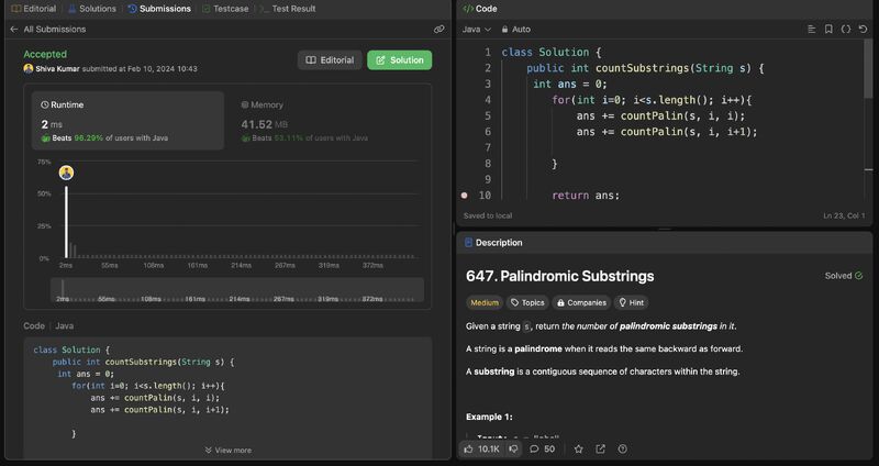 Shiva Kumar on LinkedIn: #day10 #leetcodechallenge #codeexploration # ... Shiva Kumar on LinkedIn: #day10 #leetcodechallenge #codeexploration # ...