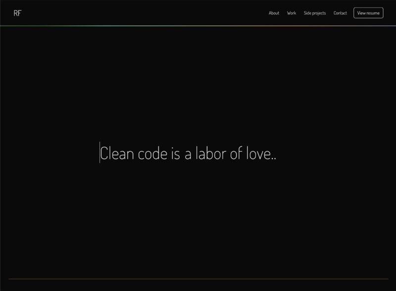 Roland Forbes on LinkedIn: #css #typescript #reactjs #softwaredevelopment Roland Forbes on LinkedIn: #css #typescript #reactjs #softwaredevelopment