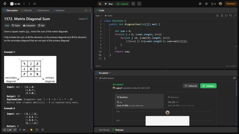 Raghul D on LinkedIn: #leetcodechallenge #codingjourney Raghul D on LinkedIn: #leetcodechallenge #codingjourney