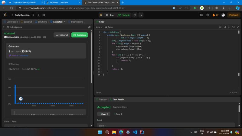 Krishna Vaithi on LinkedIn: #100daysofcode #coding #leetcode # ... Krishna Vaithi on LinkedIn: #100daysofcode #coding #leetcode # ...