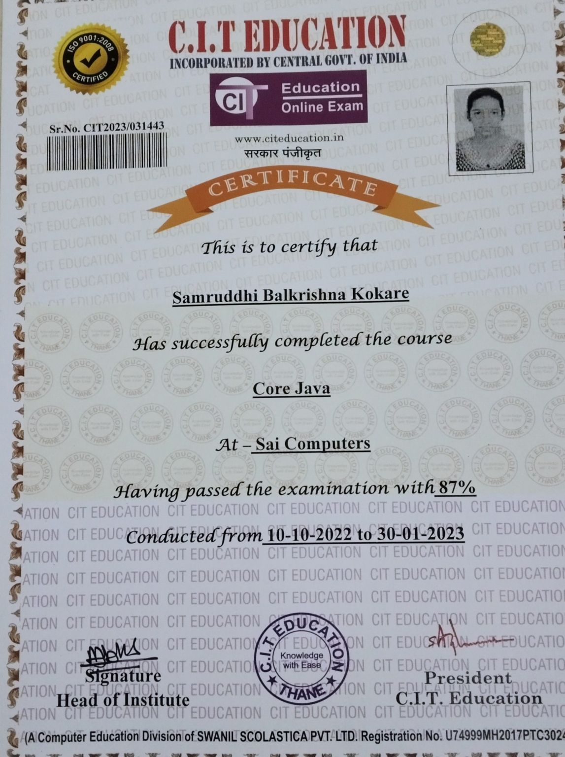 Samruddhi kokare on LinkedIn: #corejava #softwaredevelopment # ... Samruddhi kokare on LinkedIn: #corejava #softwaredevelopment # ...