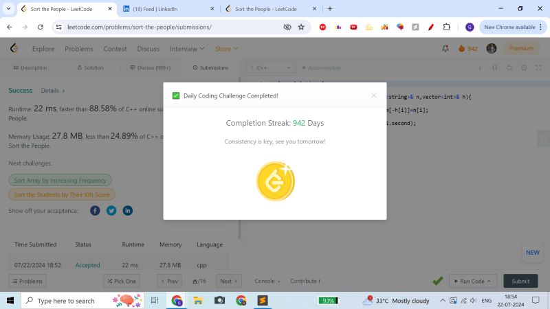 Gopal Gupta on LinkedIn: #day17 #sorting #final75 #day17 # ... Gopal Gupta on LinkedIn: #day17 #sorting #final75 #day17 # ...