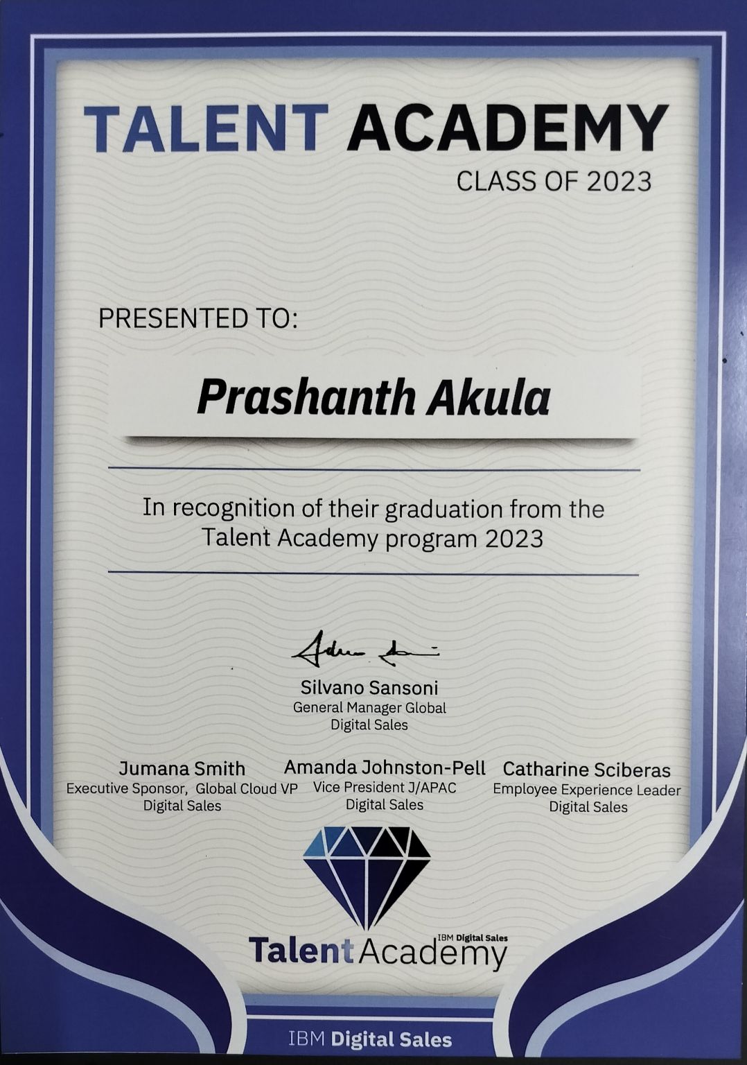Akula Prashanth on LinkedIn: Getting selected as one of the 98 bright ... Akula Prashanth on LinkedIn: Getting selected as one of the 98 bright ...