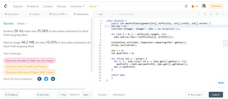 Mohd Azam on LinkedIn: #75dayscodechalleng #leetcode #algorithm # ... Mohd Azam on LinkedIn: #75dayscodechalleng #leetcode #algorithm # ...