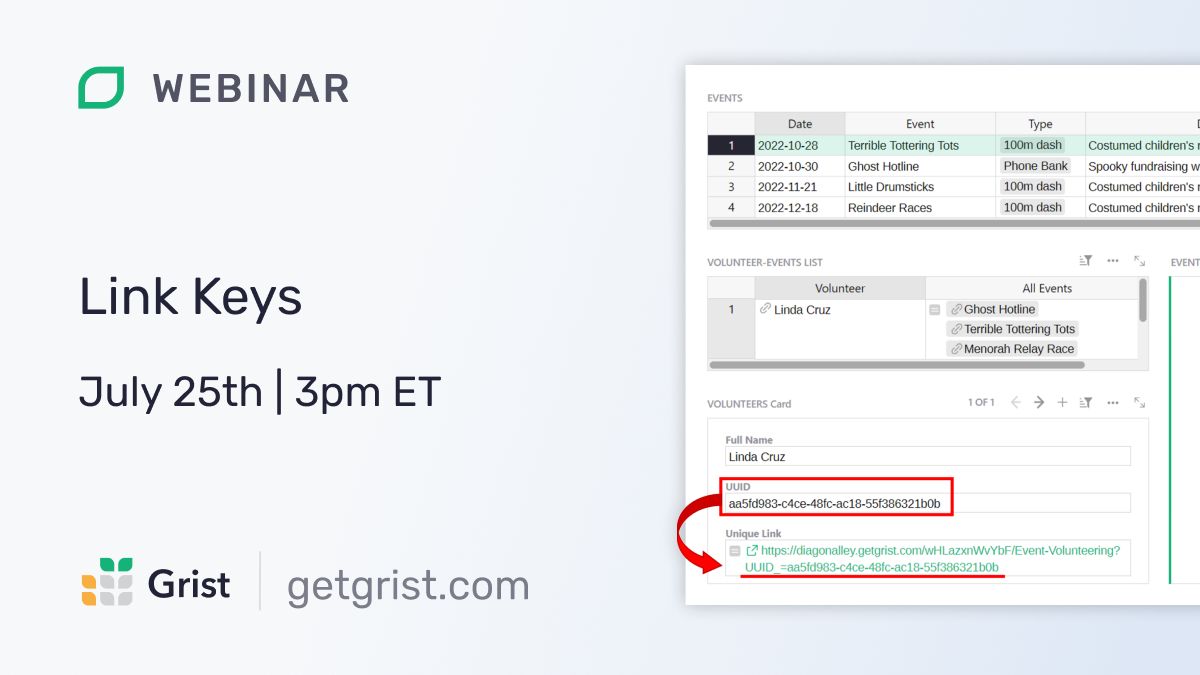 Grist Labs on LinkedIn: Grist Webinar - Link Keys Grist Labs on LinkedIn: Grist Webinar - Link Keys