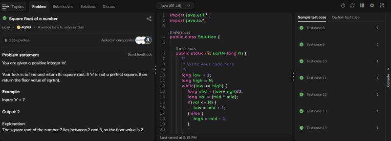 Swarup Das on LinkedIn: #coding #algorithm #problemsolving #codestudio Swarup Das on LinkedIn: #coding #algorithm #problemsolving #codestudio