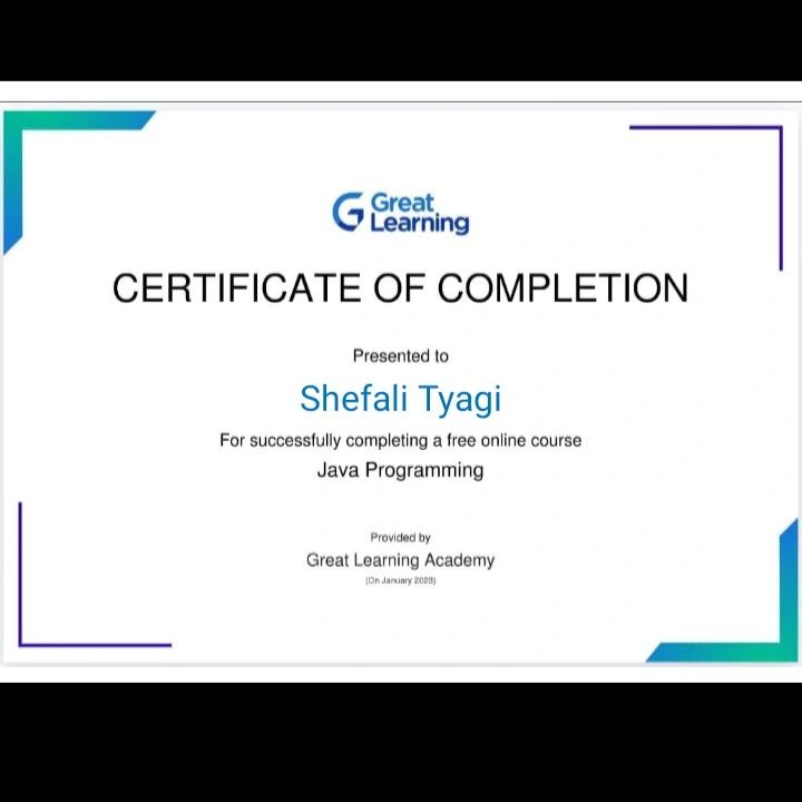 Shefali Tyagi on LinkedIn: #java #programming #greatleaning Shefali Tyagi on LinkedIn: #java #programming #greatleaning