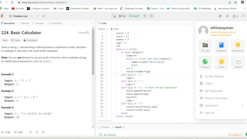 Athi narayanan on LinkedIn: #leetcode #python Athi narayanan on LinkedIn: #leetcode #python