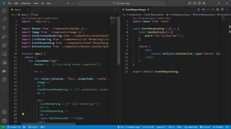 Saksham Maggu on LinkedIn: #eventresponding #reactjs #github Saksham Maggu on LinkedIn: #eventresponding #reactjs #github