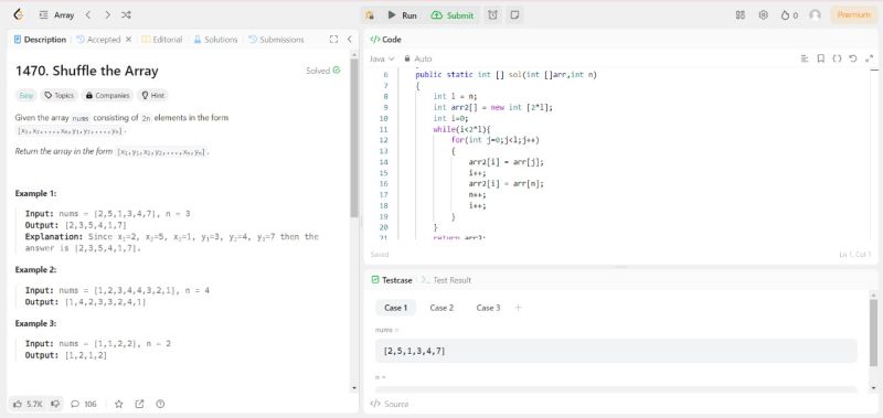 Srishti Chawla on LinkedIn: #leetcode #question #java Srishti Chawla on LinkedIn: #leetcode #question #java