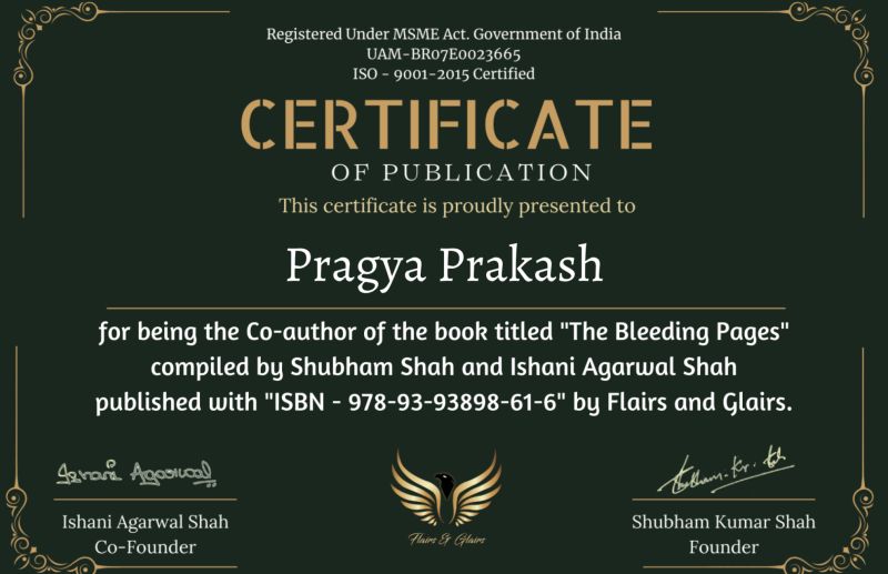 Pragya Prakash on LinkedIn: Writing is my passion, and working towards ... Pragya Prakash on LinkedIn: Writing is my passion, and working towards ...