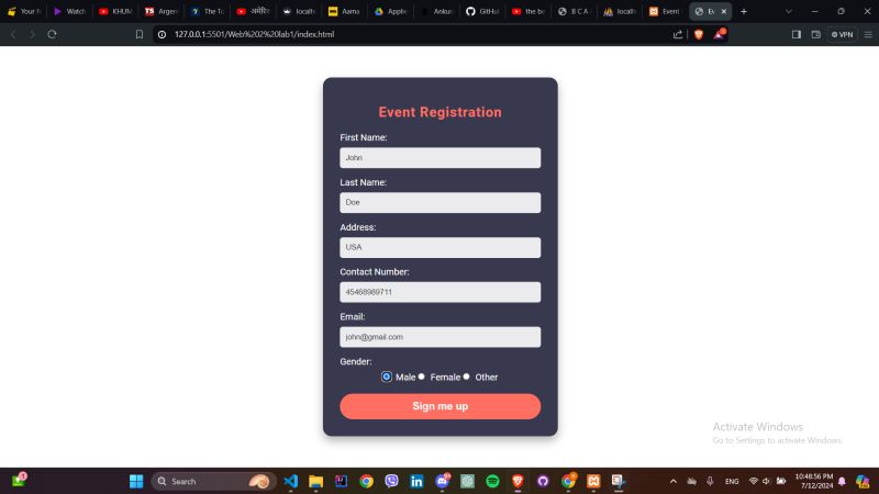Roshan Khaling Rai on LinkedIn: #learning #formvalidation #webdev #html ... Roshan Khaling Rai on LinkedIn: #learning #formvalidation #webdev #html ...
