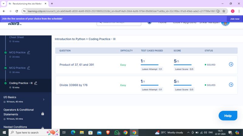 Srikar Kodukula on LinkedIn: #30daysofcode #nxtwave #ccbp #coding # ... Srikar Kodukula on LinkedIn: #30daysofcode #nxtwave #ccbp #coding # ...