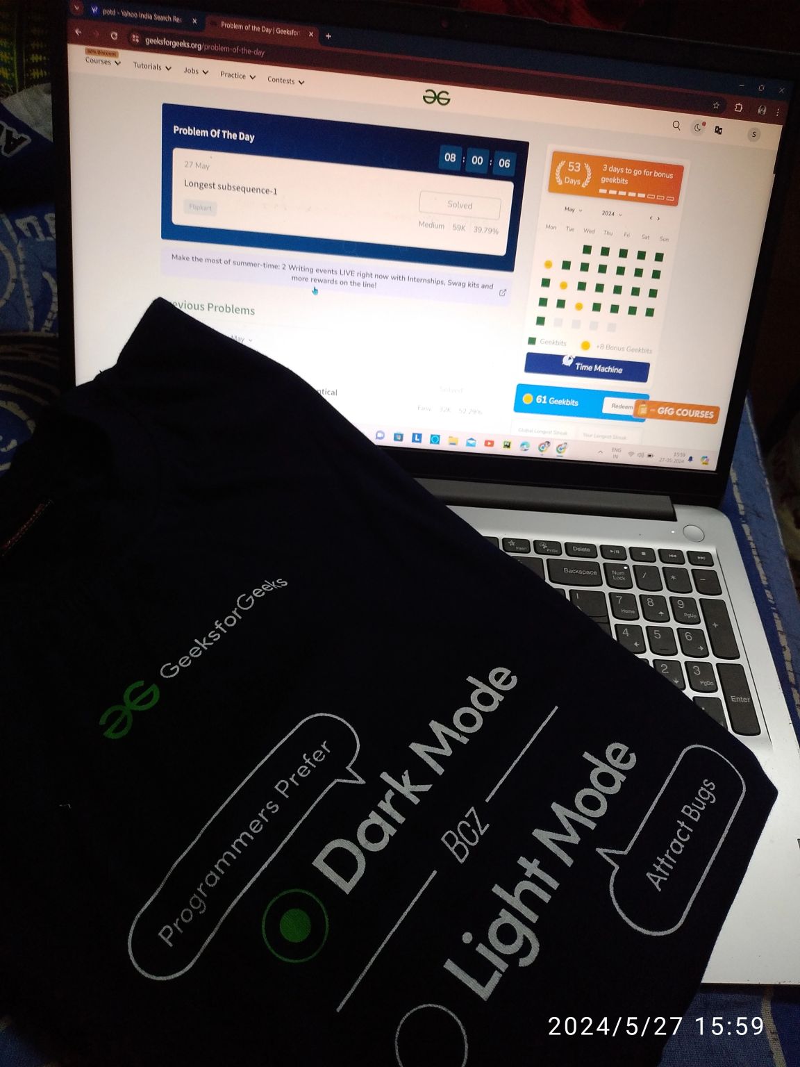 Sangita Gorai on LinkedIn: #geekforgeeks #gfgpotd #problemsolving # ... Sangita Gorai on LinkedIn: #geekforgeeks #gfgpotd #problemsolving # ...