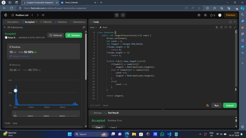 Kavya Singh on LinkedIn: #day58 #100dayleetcode #leetcode ... Kavya Singh on LinkedIn: #day58 #100dayleetcode #leetcode ...