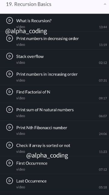 Manas Mishra on LinkedIn: #100daysofcode #dsa #recursion # ... Manas Mishra on LinkedIn: #100daysofcode #dsa #recursion # ...
