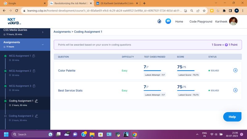 Kartheek Garishakurthi on LinkedIn: #ccbp #flexbox #coding ... Kartheek Garishakurthi on LinkedIn: #ccbp #flexbox #coding ...