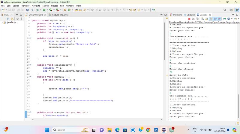 My data structures and algorithms exploration begins now! 💻🚀 Let's code ... My data structures and algorithms exploration begins now! 💻🚀 Let's code ...