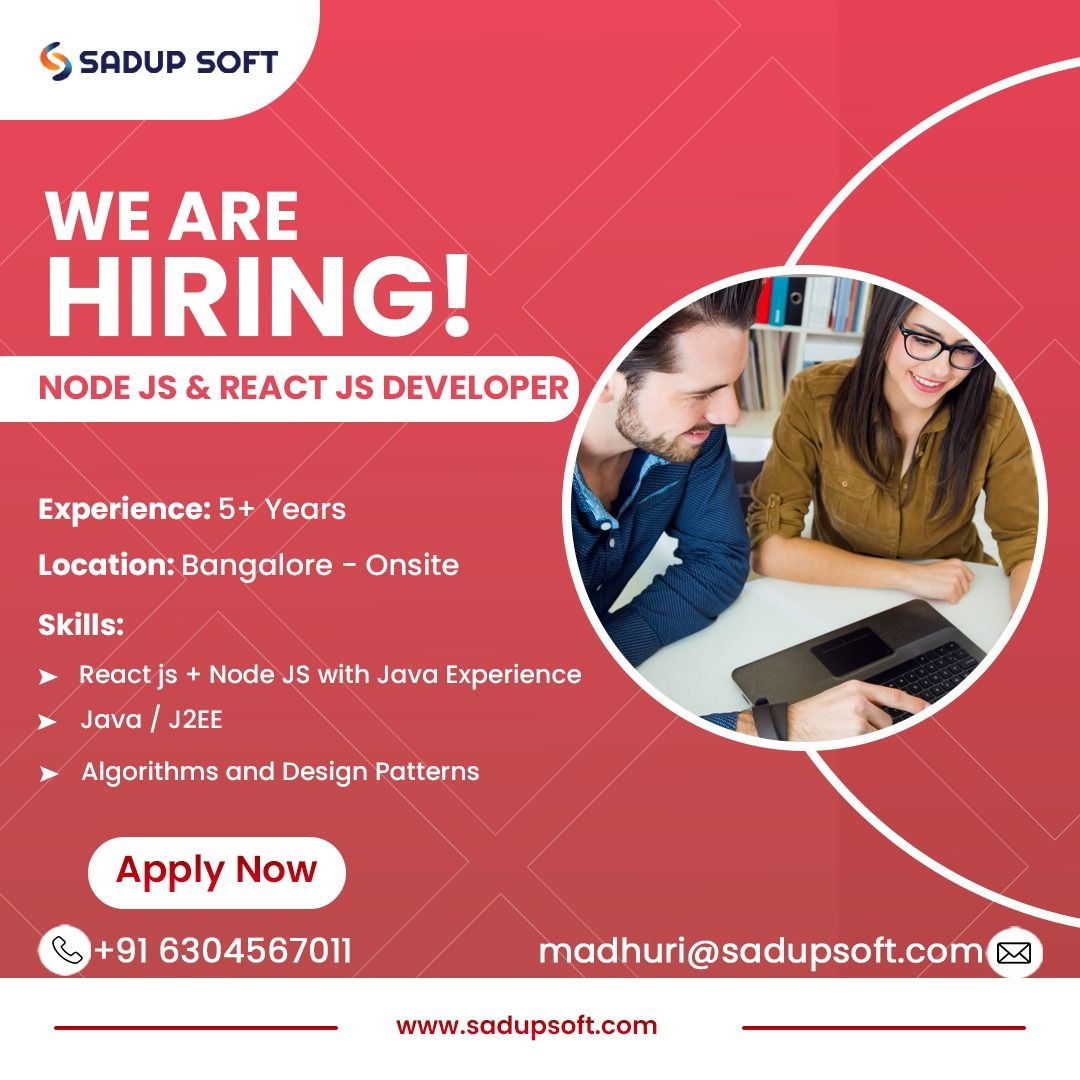 Ramakrishna Gandham on LinkedIn: #hiring #nodejs #reactjs #developer # ... Ramakrishna Gandham on LinkedIn: #hiring #nodejs #reactjs #developer # ...