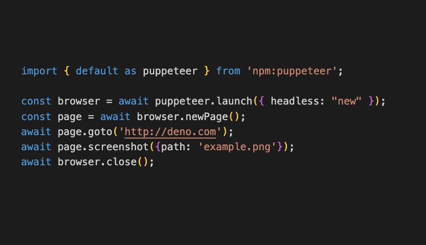 Deno on LinkedIn: #deno #node #npm #webdevelopment Deno on LinkedIn: #deno #node #npm #webdevelopment