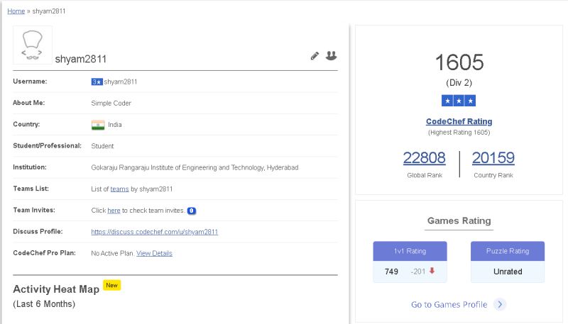 Shyam Sundar on LinkedIn: #codechef #competitiveprogramming # ... Shyam Sundar on LinkedIn: #codechef #competitiveprogramming # ...