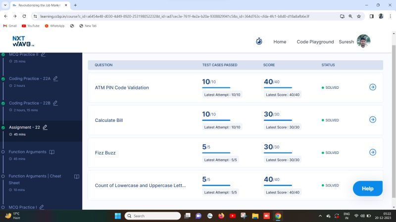 suresh azmeera on LinkedIn: Assignment-22 Completed suresh azmeera on LinkedIn: Assignment-22 Completed