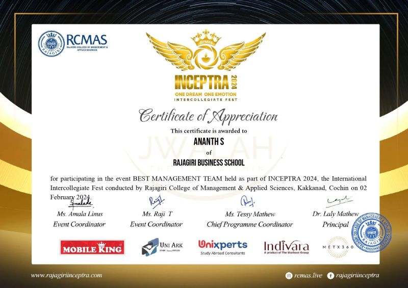 Ananth S on LinkedIn: #bestmanagementteam Ananth S on LinkedIn: #bestmanagementteam