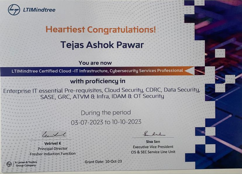 Tejas Pawar on LinkedIn: Tejas Pawar on LinkedIn:
