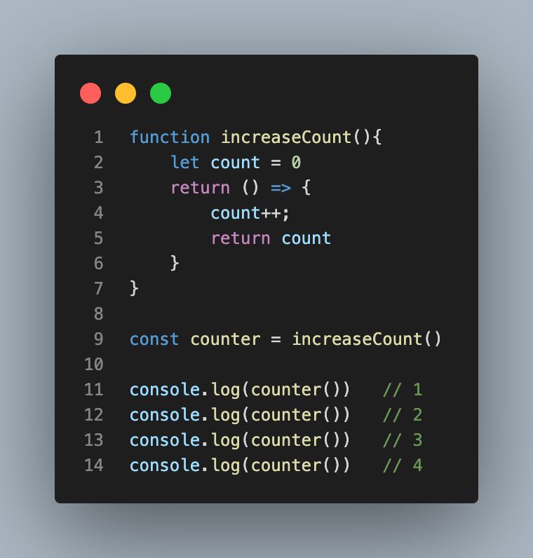 Himanshu Singh on LinkedIn: Closures are one of JavaScript's most ... Himanshu Singh on LinkedIn: Closures are one of JavaScript's most ...