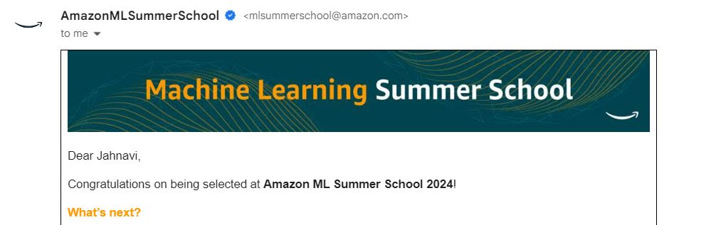 Jahnavi Sinha on LinkedIn: I am excited to share that I have been ... Jahnavi Sinha on LinkedIn: I am excited to share that I have been ...