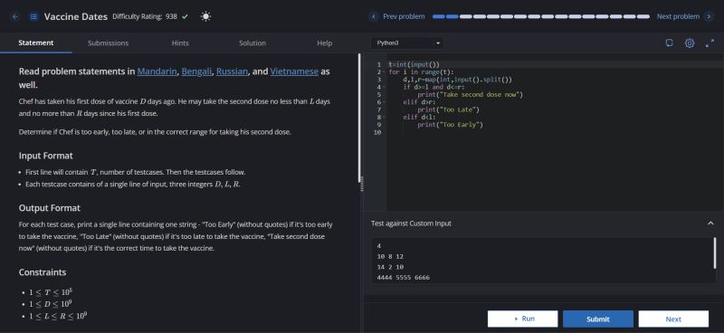 Joel Merriton R on LinkedIn: #codechef #problemsolving #codingskills Joel Merriton R on LinkedIn: #codechef #problemsolving #codingskills