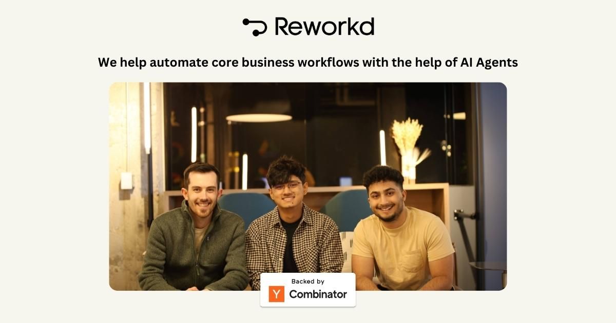 Adam Watkins on LinkedIn: Launch YC: 🤖 Reworkd AI - The open-source ... Adam Watkins on LinkedIn: Launch YC: 🤖 Reworkd AI - The open-source ...