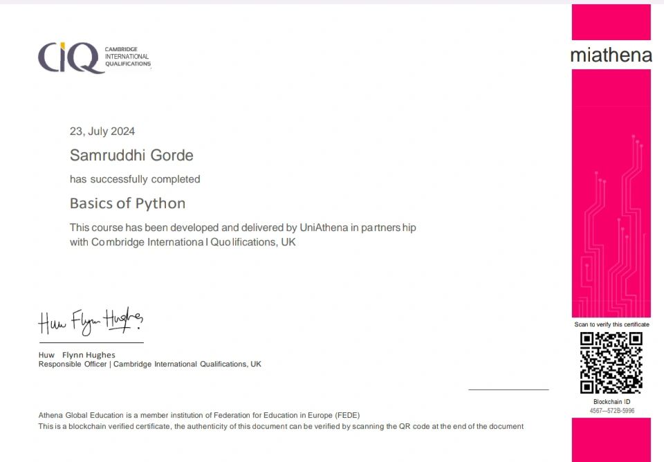 Samruddhi Gorde on LinkedIn: #python #programming #ai #machinelearning ... Samruddhi Gorde on LinkedIn: #python #programming #ai #machinelearning ...