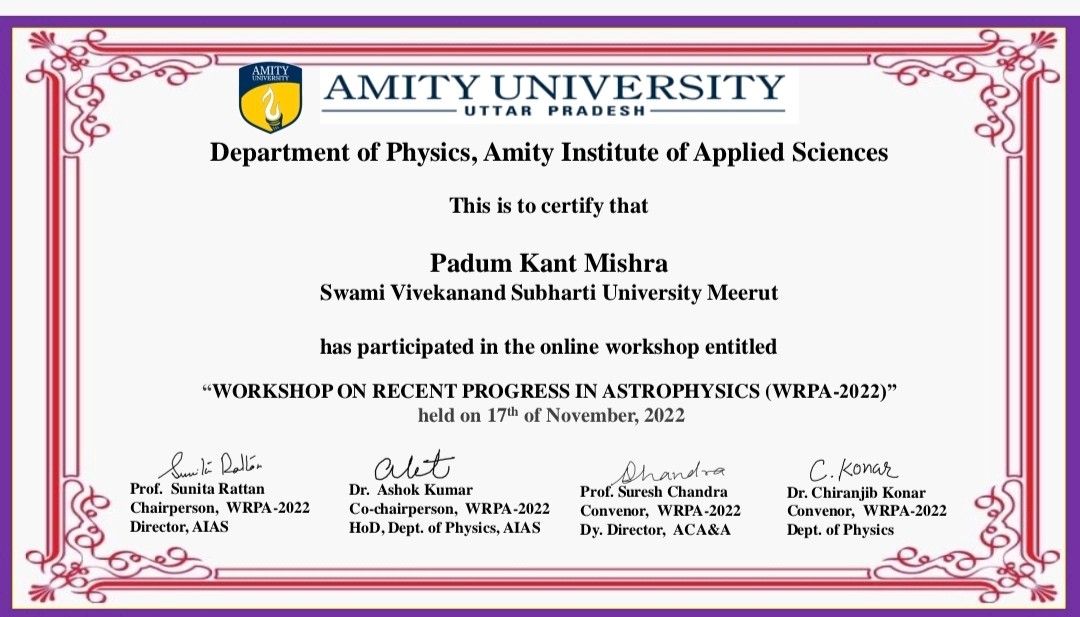 Dr.Padum Kant Mishra posted on LinkedIn Dr.Padum Kant Mishra posted on LinkedIn